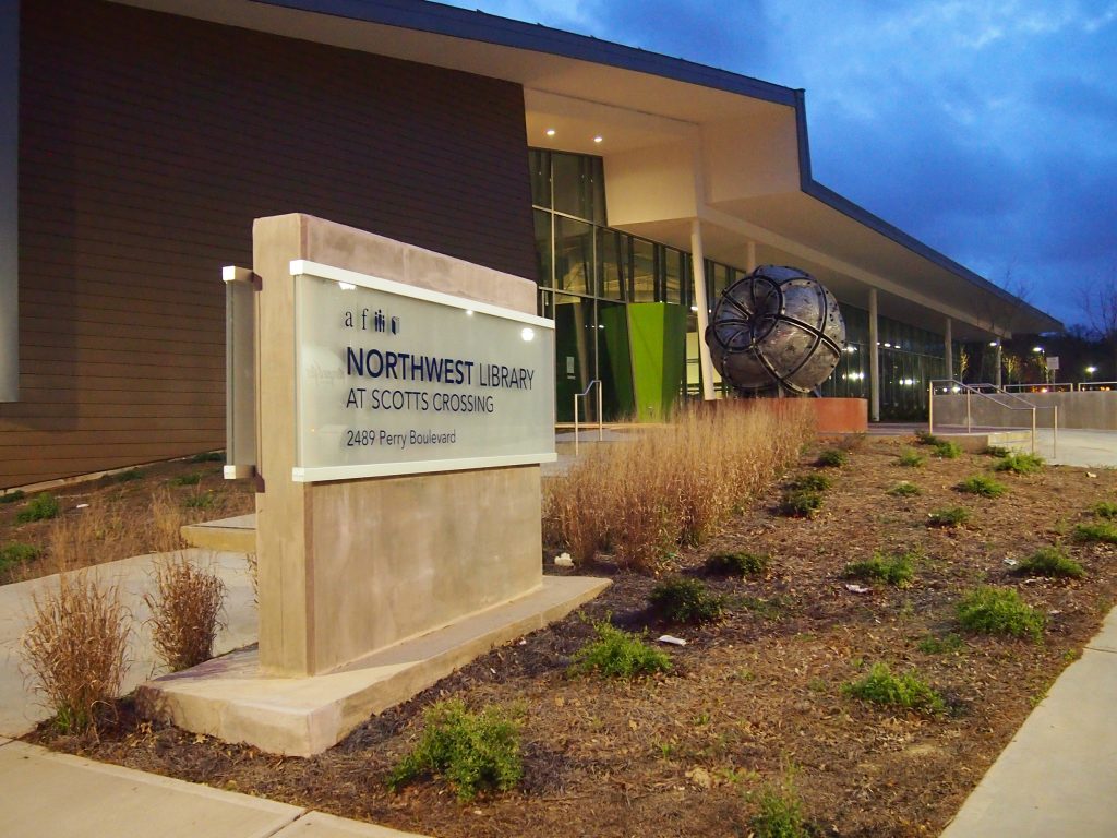 Northwest Library at Scotts Crossing - Breedlove Land Planning, Inc.